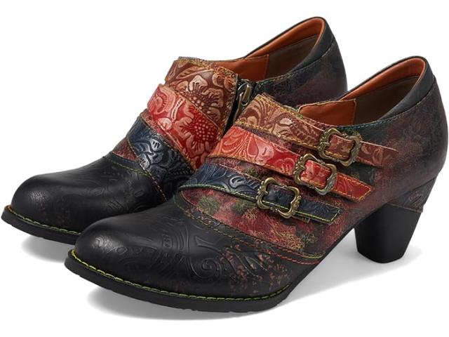 (取寄) ラルティストバイスプリングステップ レディース グラフィック L'Artiste by Spring Step women L'Artiste by Spring Step Graphic Black Multi