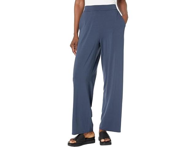 (取寄) アイリーン フィッシャー レディース フル レングス ストレート パンツ Eileen Fisher women Full Length Straight Pants Ocean