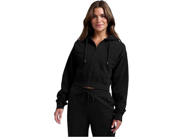 (取寄) ビヨンドヨガ レディース ジップ アップ ブーディ Beyond Yoga women Luxefleece Zip Up Hoodie Black