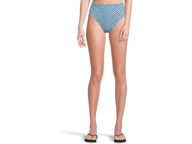 (取寄) トミーバハマ レディース パーム モダン モザイク ハイ-ウエスト ボトム  Bahama women Palm Modern Mosaic Hi-Waist Bottom Beach Glass Blue