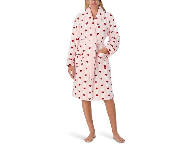 (取寄) ケイトスペード レディース シュニール ラップ ローブ Kate Spade New York women Chenille Wrap Robe Sweetheart Stripe
