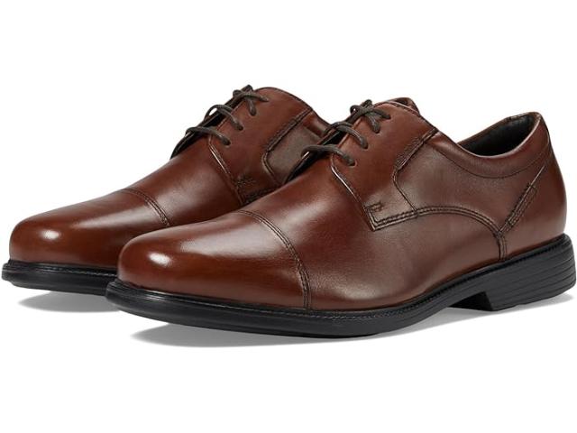 (取寄) ロックポート メンズ チャールズ ロード キャップ トゥ オックスフォード Rockport men Charles Road Cap Toe Oxford Tan II Leather