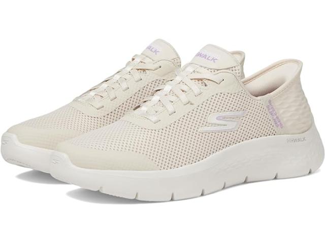 (取寄) スケッチャーズ パフォーマンス レディース ゴー ウォーク フレックス ハンズ フリー スリップ-インス - グランド エントリー SKECHERS Performance women SKECHERS Performance Go Walk Flex Hands Free Slip-Ins - Grand Entry Off-White