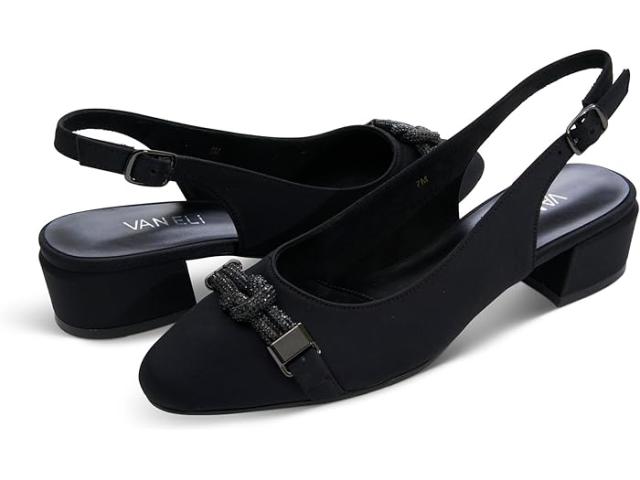 (取寄) ヴァネリ レディース アルドラ Vaneli women Vaneli Aldora Black Owi Fabric