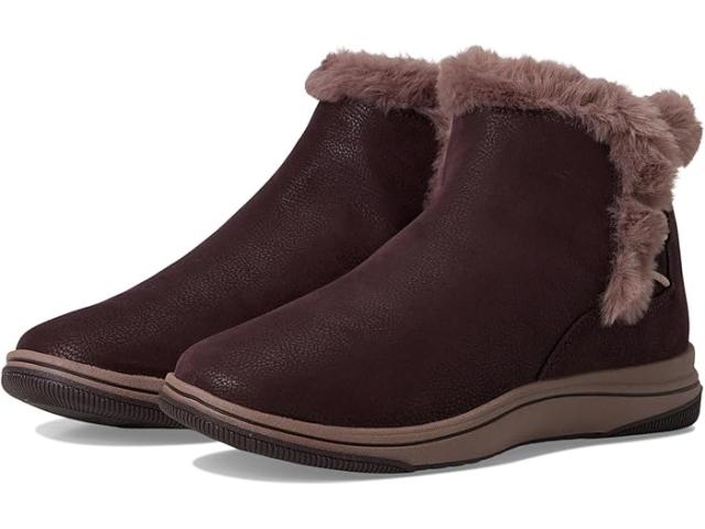 (取寄) クラークス レディース ブリーズ ファー Clarks women Breeze Fur Merlot Textile