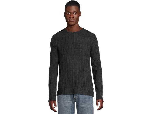 (取寄) ジョン バルベイトス メンズ ファーン クルー John Varvatos men Fern Crew K7011W25 Black