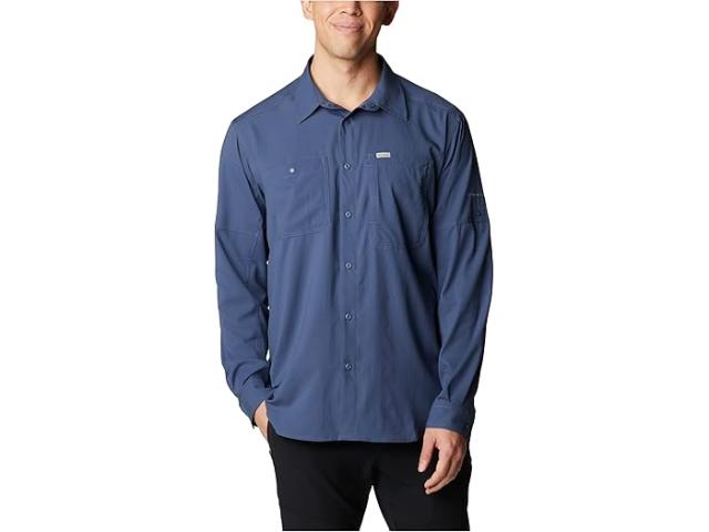 (取寄) コロンビア メンズ シルバー リッジ ユーティリティ ライト ロング スリーブ Columbia men Silver Ridge Utility Lite Long Sleeve Dark Mountain
