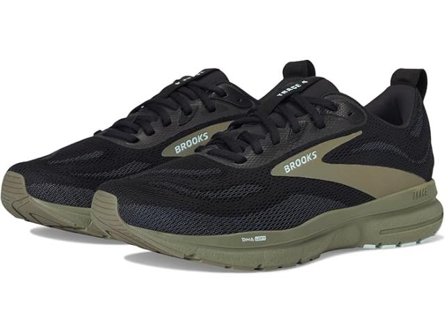 (取寄) ブルックス メンズ トレース 4 Brooks men Trace 4 Black/Ebony/Dusty Olive