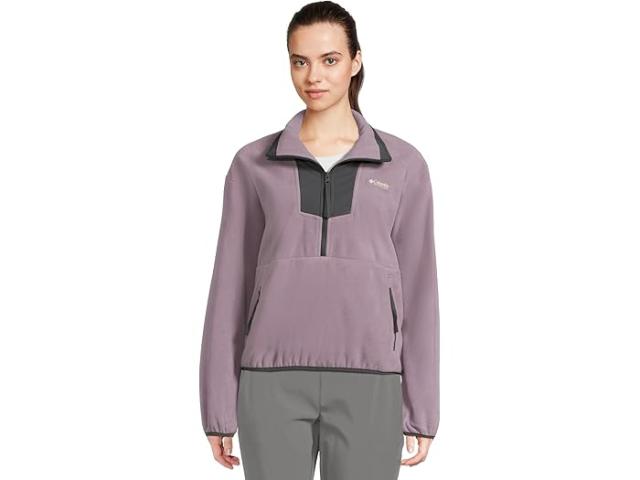 (取寄) コロンビア レディース セコイア 1/2 ジップ フリース Columbia women Sequoia Grove 1/2 Zip Fleece Shale Purple/Shark/Shark