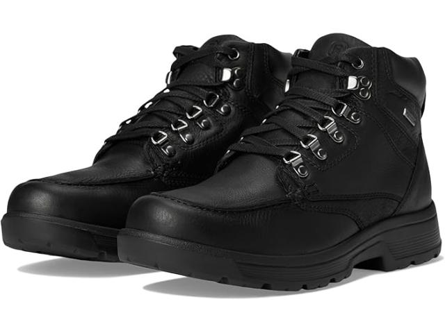 (取寄) ロックポート メンズ エズラ ウォータープルーフ ブーツ Rockport men Ezra Waterproof Boots Black Leather