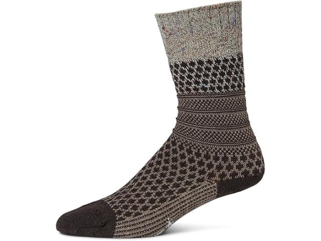 (取寄) スマートウール レディース エブリデイ ポップコーン ケーブル クルー ソックス Smartwool women Everyday Popcorn Cable Crew Socks Taupe/Natural Marl