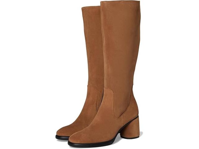 (取寄) エコー レディース スカルプ ラグジュアリー 55mm トール ニー ハイ ブーツ ECCO women Sculpted Luxery 55MM Tall Knee High Boot Camel