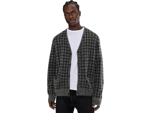 (取寄) オールセインツ メンズ ザイン カーディガン AllSaints men Zain Cardigan Charcoal Grey