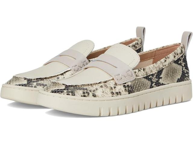 (取寄) バイオニック レディース アップタウン VIONIC women Uptown Cream Snake Embossed Leather