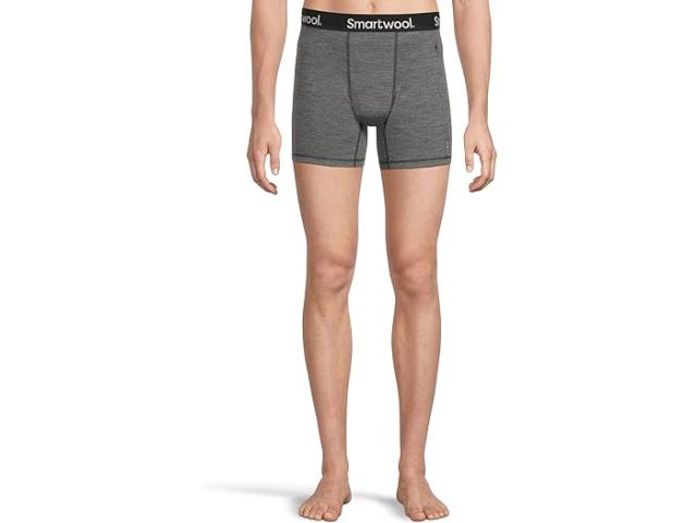(取寄) スマートウール メンズ ボクサー ブリーフ Smartwool men Boxer Brief Medium Gray Heather