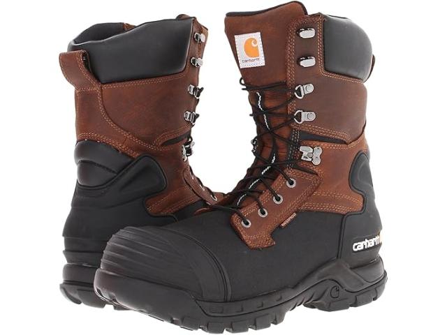 (取寄) カーハート メンズ CMC1259 10 パック セーフティー トゥ ブーツ Carhartt men CMC1259 10