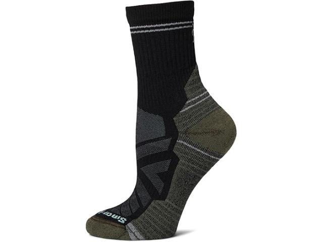 (取寄) スマートウール レディース ハイク ライト クッション ミッド クルー ソックス Smartwool women Hike Light Cushion Mid Crew Socks Black