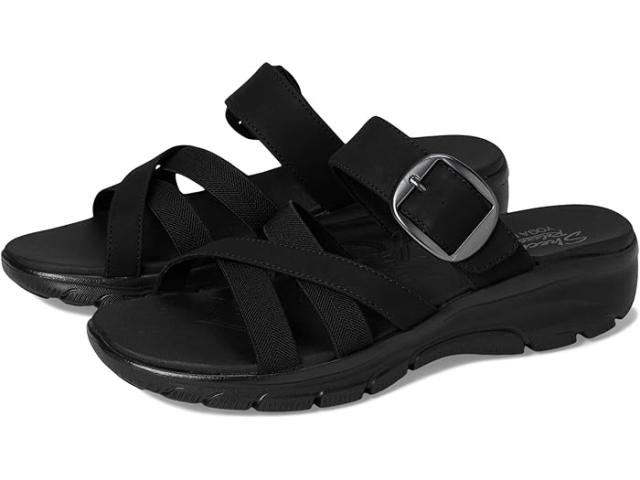 (取寄) スケッチャーズ レディース イージー ゴーイング - パーフェクト カンパニー SKECHERS women Easy Going - Perfect Company Black/Black