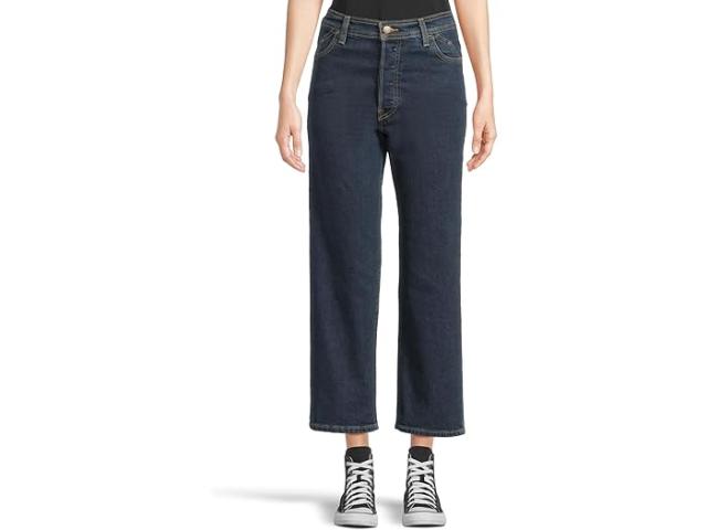 (取寄) リーバイス ウィメンズ レディース リベッテド リブケージ ストレート アンクル Levi's Womens women Riveted Ribcage Straight Ankle Silver Lode