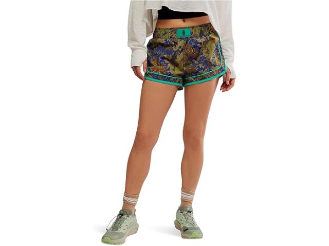 (取寄) エフピー ムーブメント レディース バーシティ ブルース ショーツ プリント FP Movement women Varsity Blues Shorts Print Floral Camo Combo