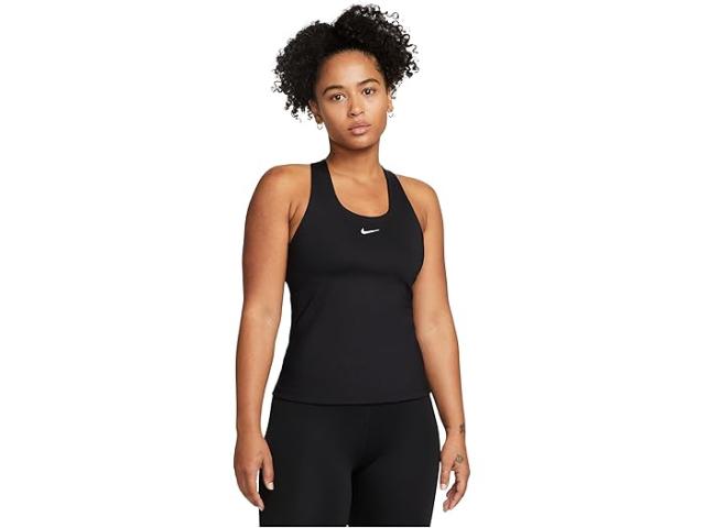 (取寄) ナイキ レディース ドライ-フィット スウォッシュ ブラ タンク Nike women Dri-fit Swoosh Bra Tank Black/Black/White