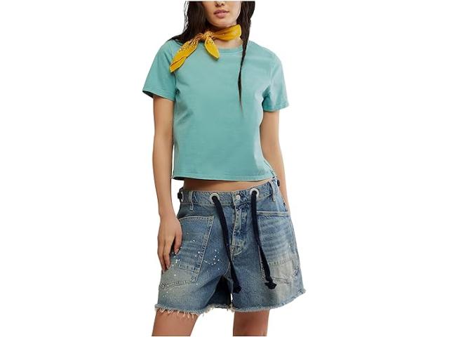 (取寄) フリーピープル レディース エブリデイ ティー Free People women Everyday Tee Mineral Blue