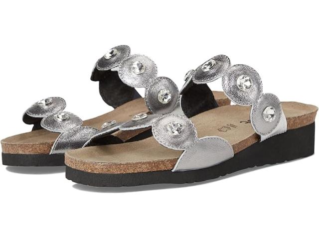 (取寄) ナオト レディース ヘイリー Naot women Hailey Dark Pewter Leather