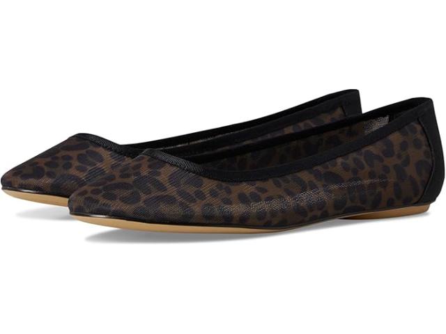 (取寄) フランコ サルト レディース シューズ Franco Sarto women Christina2 Ballerina/Skimmer Shoes Tan Leopard Print Mesh