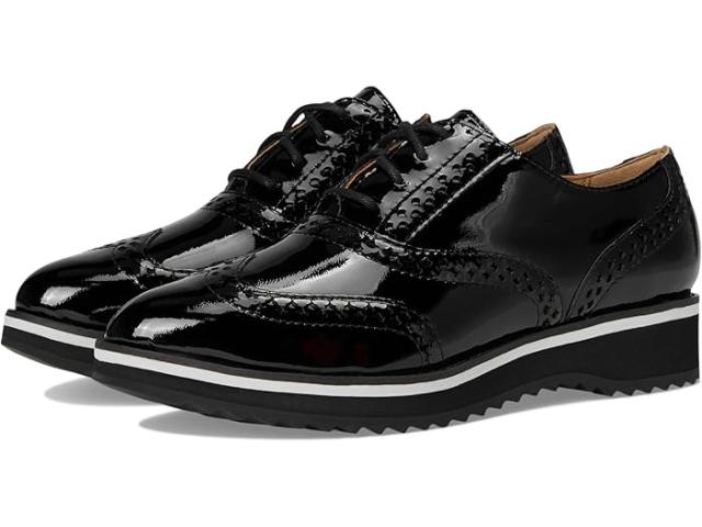 (取寄) ジョンストン&マーフィー レディース ウリッサ ウィングチップ Johnston & Murphy women Ulyssa Wingtip Black