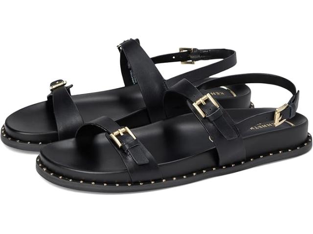 (取寄) ケネスコール ニューヨーク レディース  Kenneth Cole New York women Drinity Black Leather