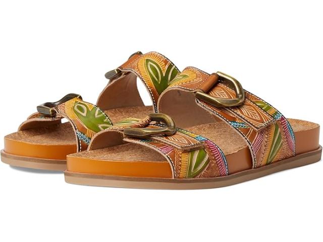 (取寄) ラルティストバイスプリングステップ レディース グレーズ L'Artiste by Spring Step women Glaze Tan Multi