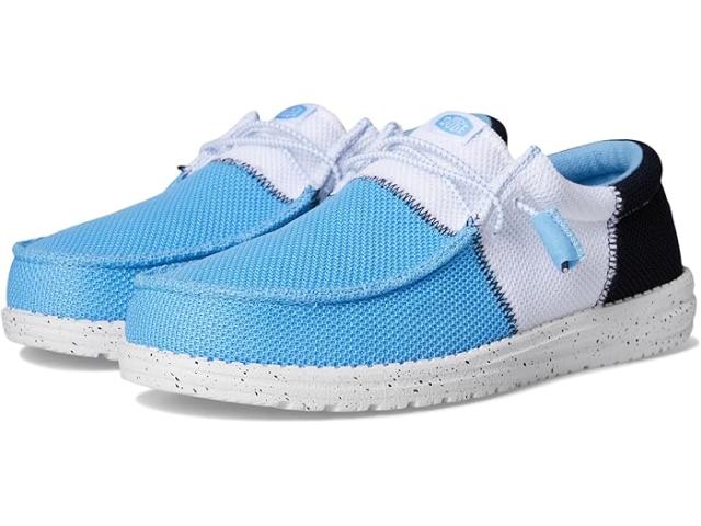 (取寄) ヘイ デュード メンズ ウォーリー トライ バーシティ メッシュ Hey Dude men Hey Dude Wally Tri Varsity Mesh Sky Blue/White