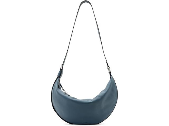 (取寄) オールセインツ レディース ハーフ ムーン ショルダー バッグ AllSaints women Half Moon Shoulder Bag Steel Blue