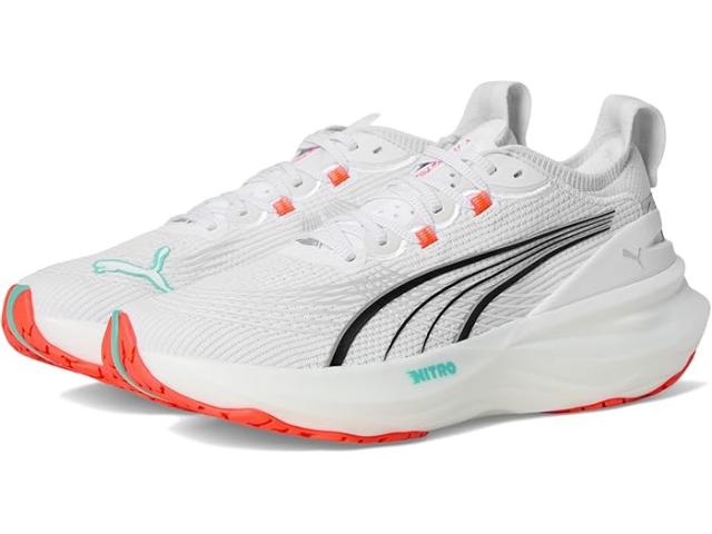 (取寄) プーマ レディース フォーエバーラン ニトロ PUMA women Foreverrun Nitro Puma White/Aquatic