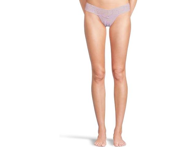 (取寄) ハンキー パンキー レディース シグニチャー レース ロウ ライズ トング Hanky Panky women Signature Lace Low Rise Thong Lavender Fields