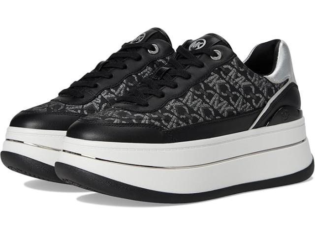 (取寄) マイケルコース レディース ヘイズ レース アップ MICHAEL Michael Kors women MICHAEL Michael Kors Hayes Lace Up Black/Silver