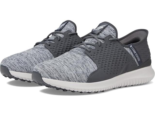 (取寄) スケッチャーズ ゴルフ メンズ ゴー ゴルフ マックス 2 ローバー ハンズ フリー スリップ-インス Skechers GO GOLF men Go Golf Max 2 Rover Hands Free Slip-Ins Grey