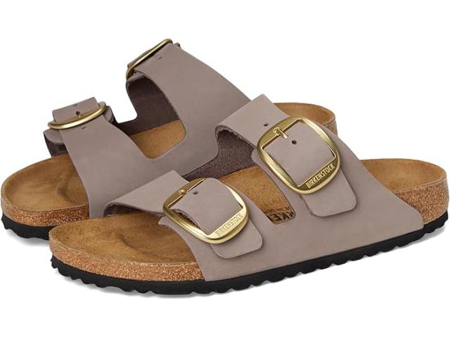 (取寄) ビルケンシュトック レディース アリゾナ ビッグ バックル - ヌバック レザー Birkenstock women Arizona Big Buckle - Nubuck Leather Faded Purple