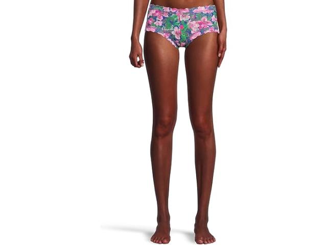 (取寄) ハンキー パンキー レディース シグニチャー レース プリンテッド ボーイショーツ Hanky Panky women Signature Lace Printed Boyshort Tis' The Season