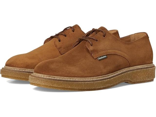 (取寄) バブアー メンズ ダービー シューズ Barbour men Harefield Derby Shoe Toffee Suede
