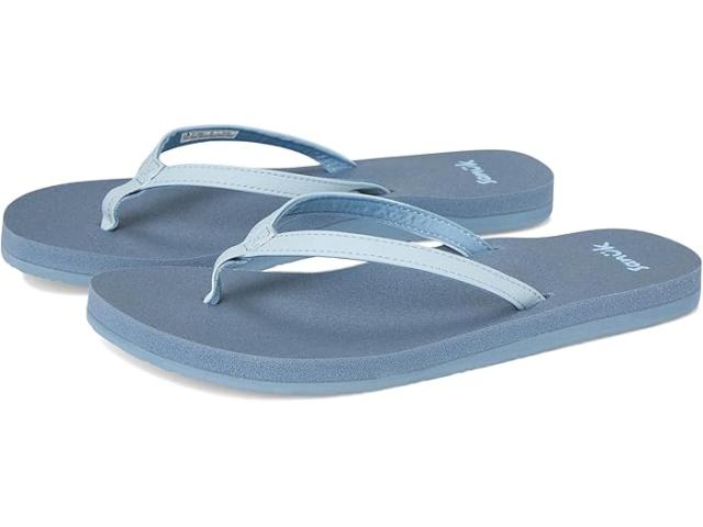 (取寄) サヌーク レディース ヨガ ジョイ リ Sanuk women Yoga Joy II Blue Denim