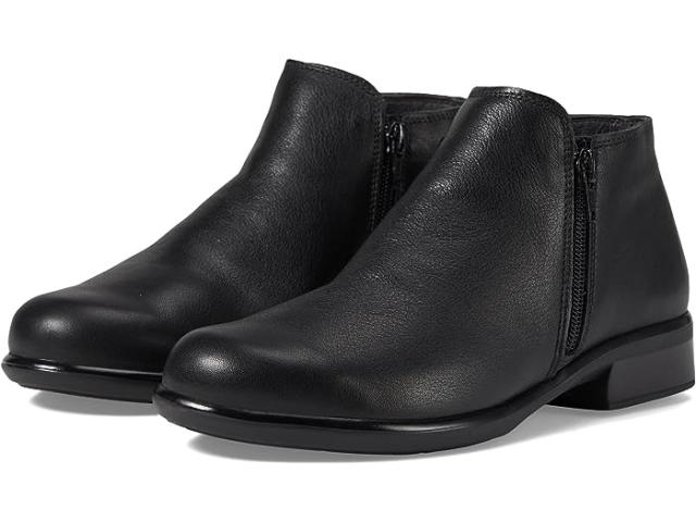 (取寄) ナオト レディース ヘルム Naot women Naot Helm Black Water-Resistant Leather