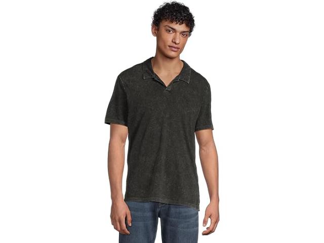 (取寄) ジョン バルベイトス メンズ ポロ John Varvatos men Carsten Polo K7019W25 Black