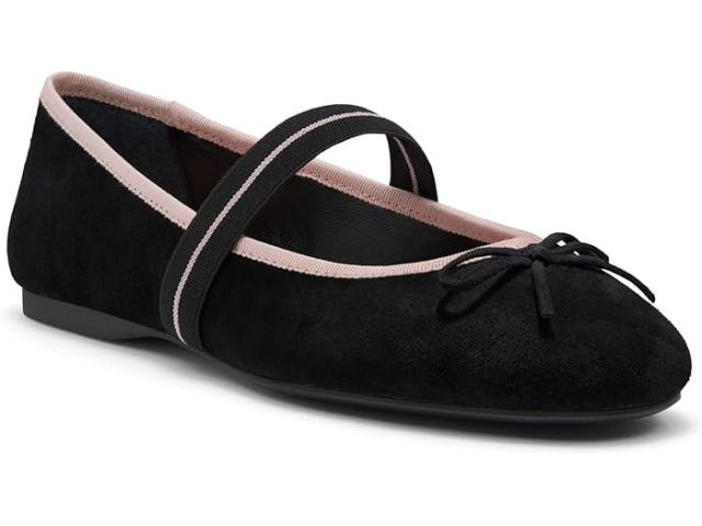 (取寄) バーディーズ レディース ハミングバード メアリー ジーン スエード フラッツ Birdies women Birdies Hummingbird Mary Jane Suede Flat Black
