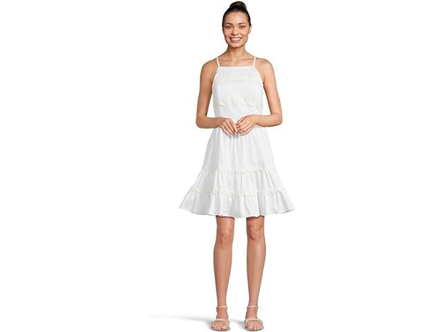 (取寄) リリー ピュリッツァー レディース ストレッチ ドレス Lilly Pulitzer women Angelynn Stretch Dress Resort White