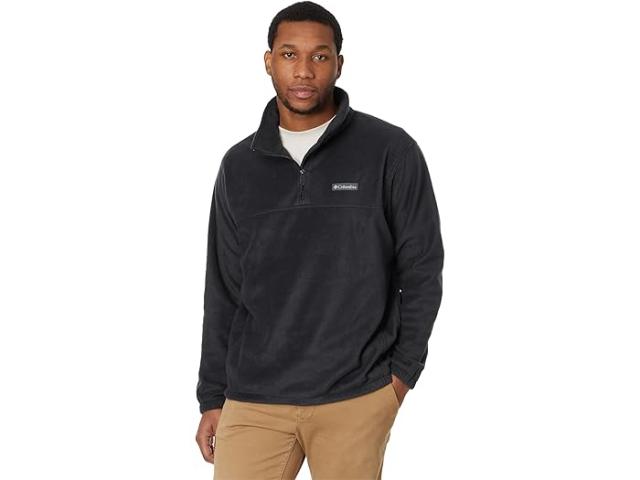 (取寄) コロンビア メンズ ビッグ アンド トール スティーンズ マウンテン 1/2 ジップ Columbia men Columbia Big & Tall Steens Mountain 1/2 Zip Black