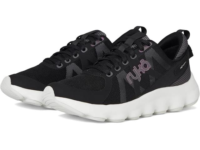 (取寄) ライカ レディース ウォーキング シューズ Ryka women Podflow W.2 Walking Shoes Black Mesh Fabric