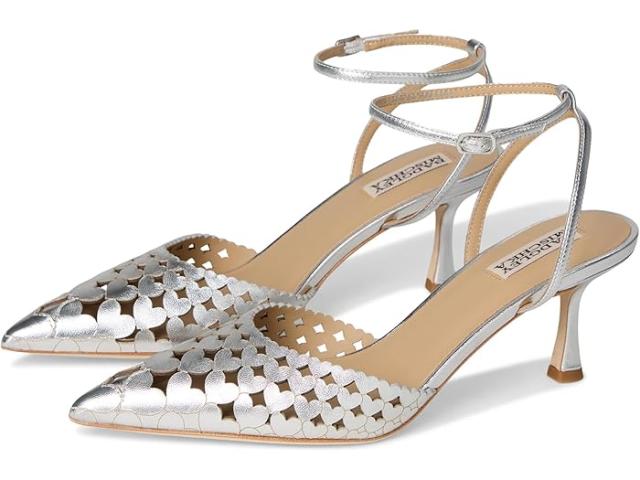 (取寄) バッジェリーミシュカ レディース  Badgley Mischka women Omelia Silver llic