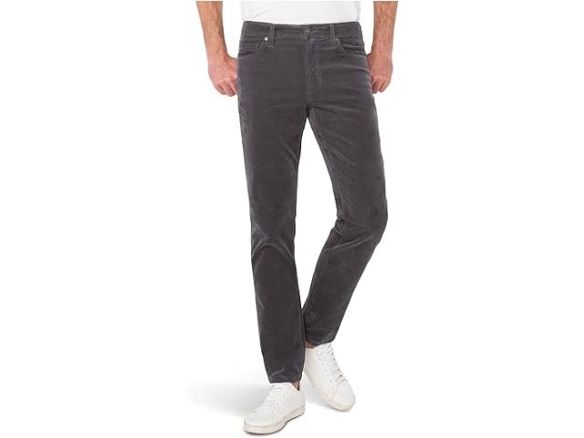 (取寄) リバプールロサンゼルス メンズ キングストン ミッドライズ モダン ストレート コーデュロイ パンツ Liverpool Los Angeles men Kingston Mid-rise Modern Straight Corduroy Pants Gray Pinstripe