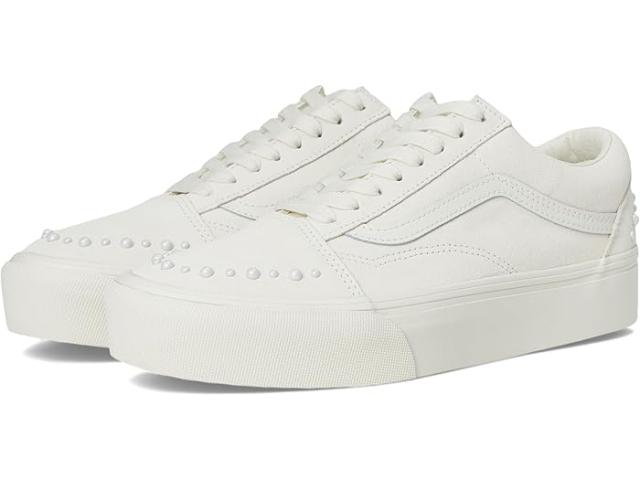 (取寄) バンズ オールド スクール プラットフォーム Vans Old Skool Platform Pearls Marshmallow